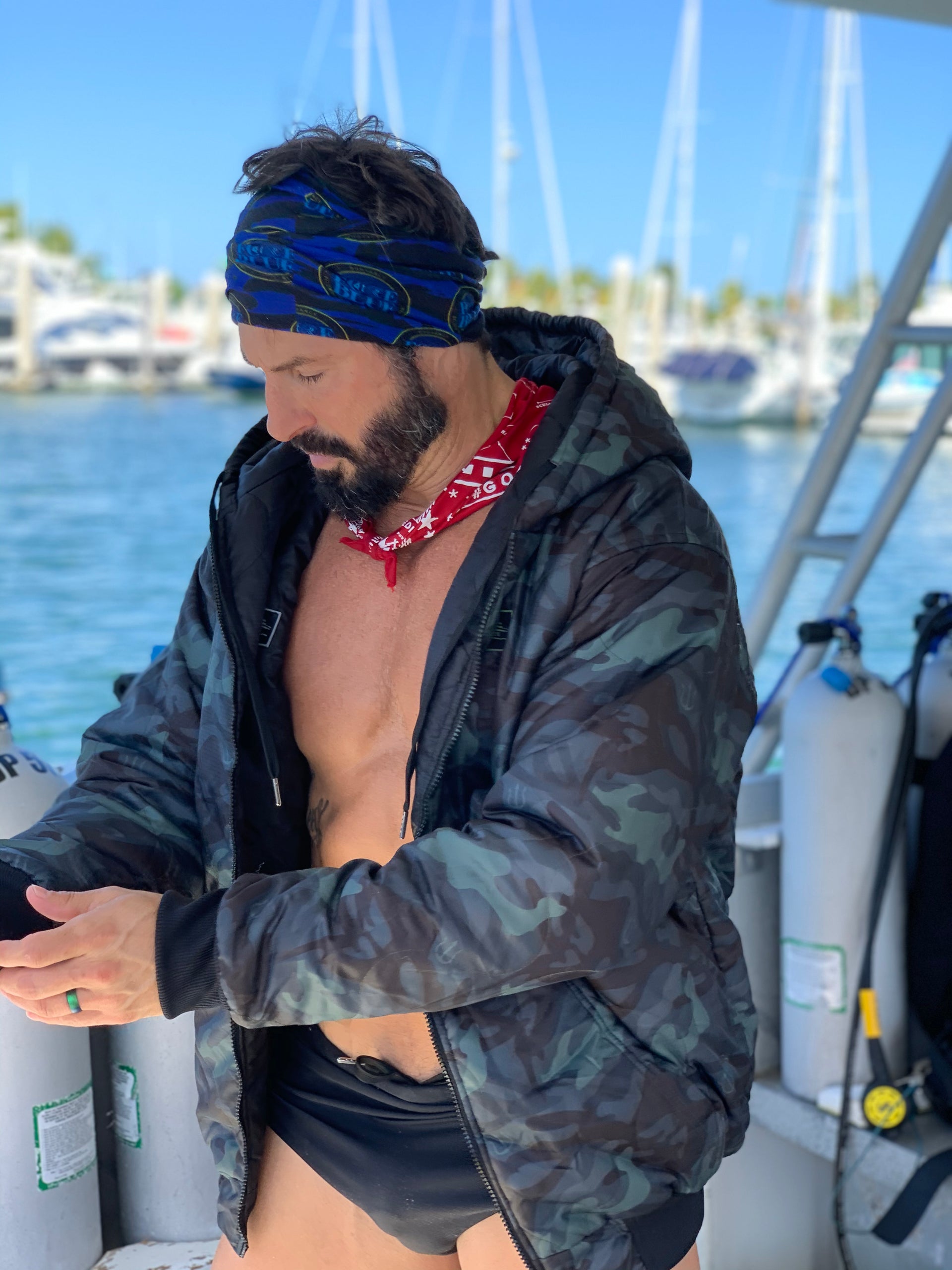 Mens Brazilian Sunga Swimwear, Naked Warrior Camo Speedos - Sunga Life